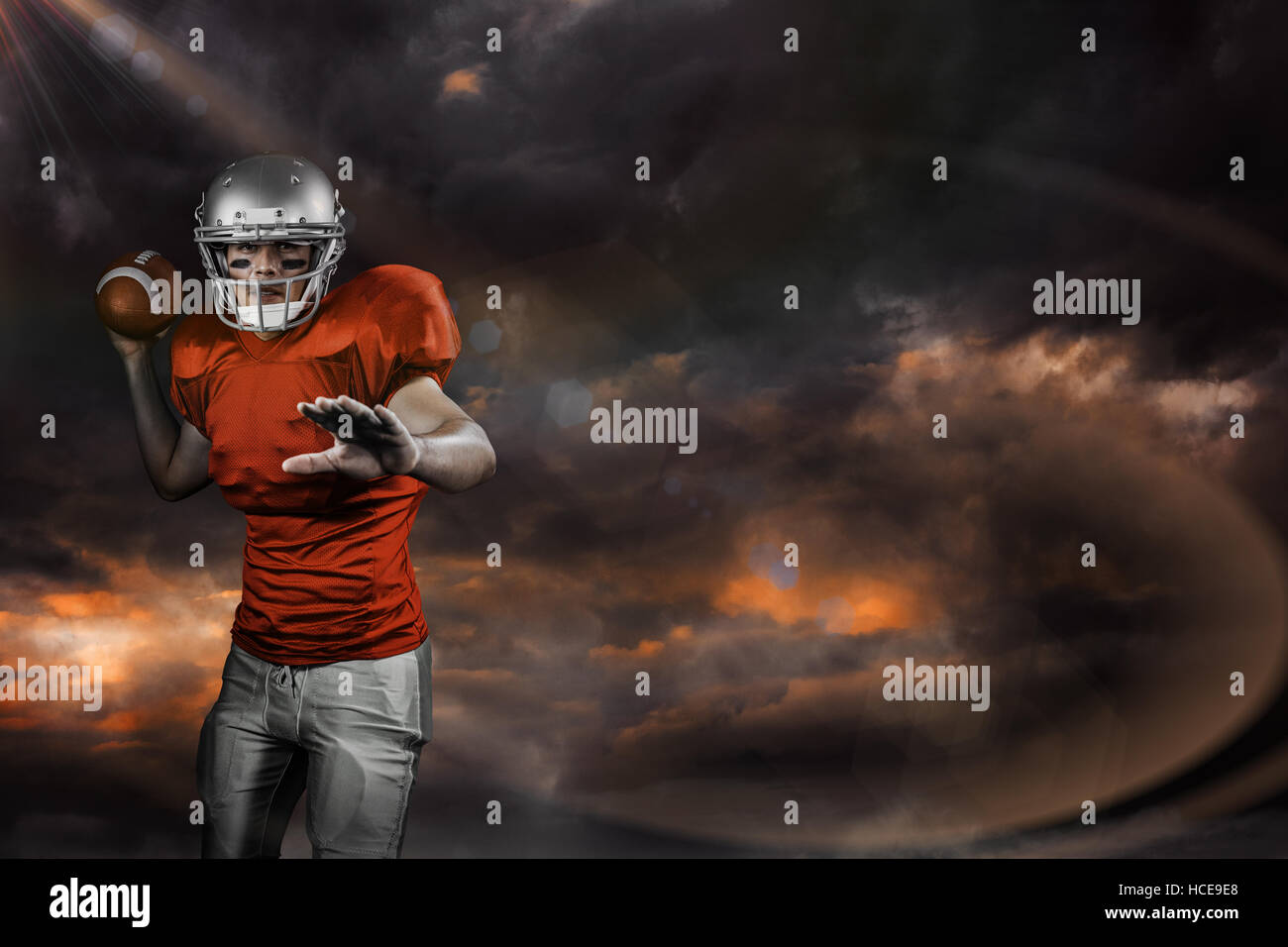 Football throwing machine hi-res stock photography and images - Alamy