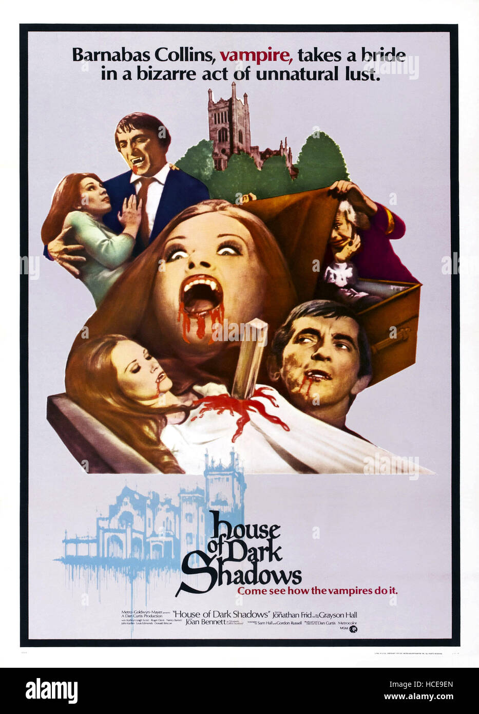 HOUSE OF DARK SHADOWS, Nancy Barrett (center), Nancy Barrett (bottom ...