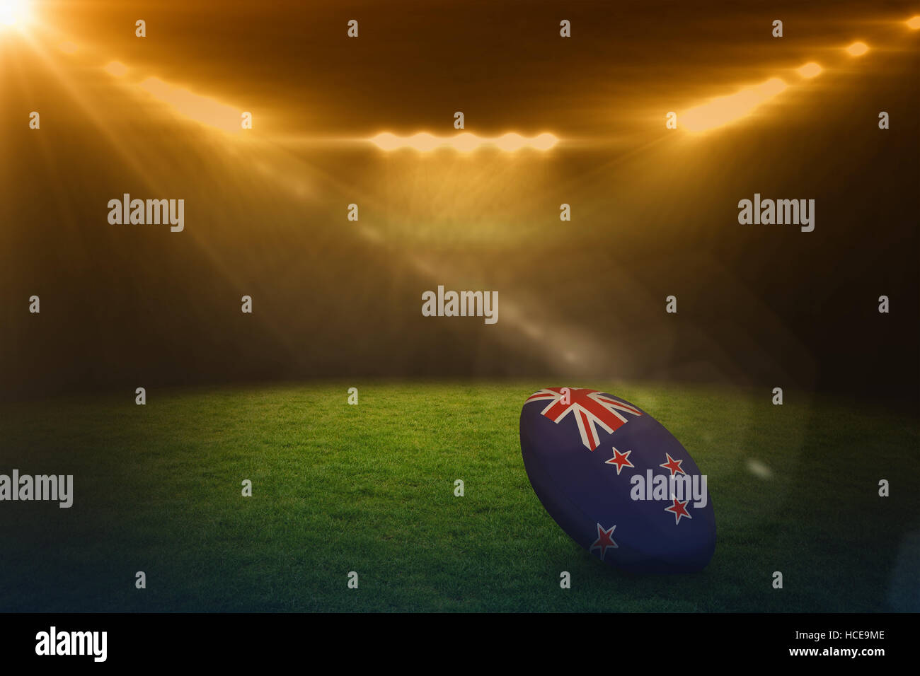 Composite image of blurry animated flare Stock Photo - Alamy