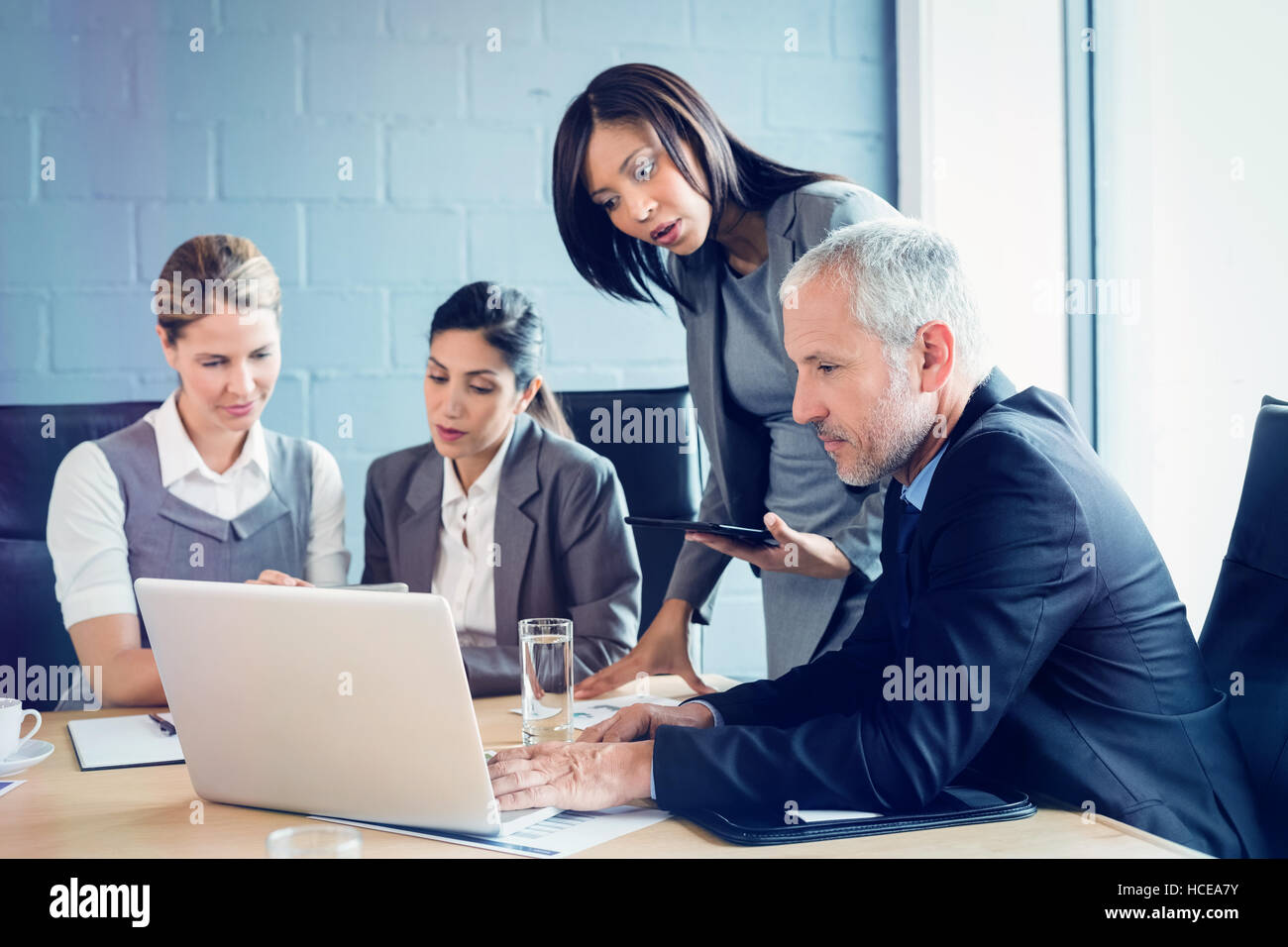 Business people in conference room Stock Photo - Alamy