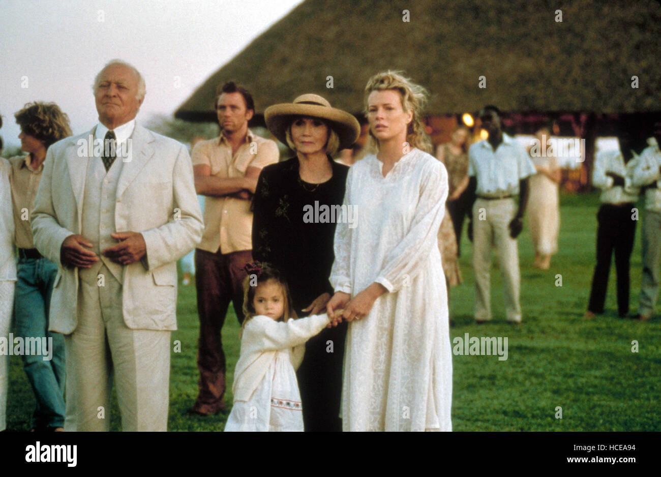 I DREAMED OF AFRICA, Eva Marie Saint (wide brim hat), Kim Basinger ...