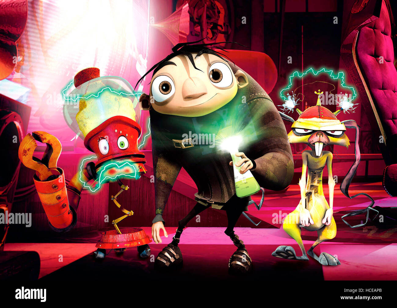 IGOR, from left: Brain (voice: Sean Hayes), Igor (voice: John Cusack ...