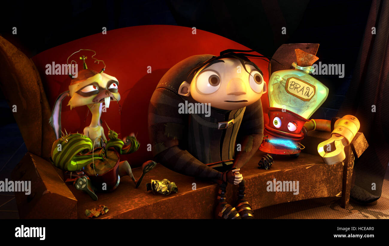 IGOR, from left: Scamper (voice: Steve Buscemi), Igor (voice: John ...