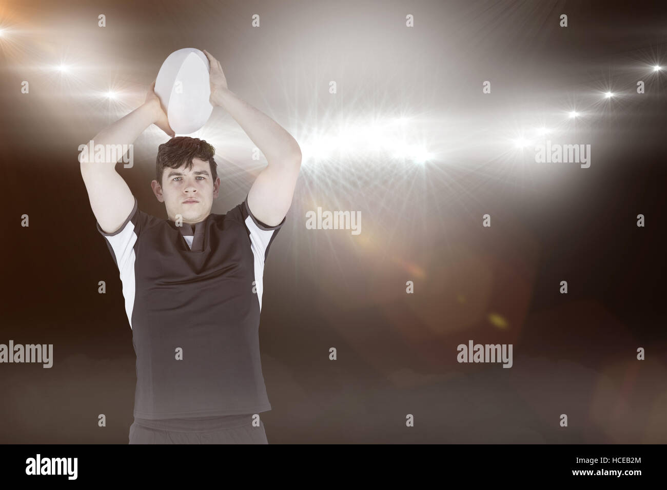 Portrait of a rugby player hi-res stock photography and images - Alamy