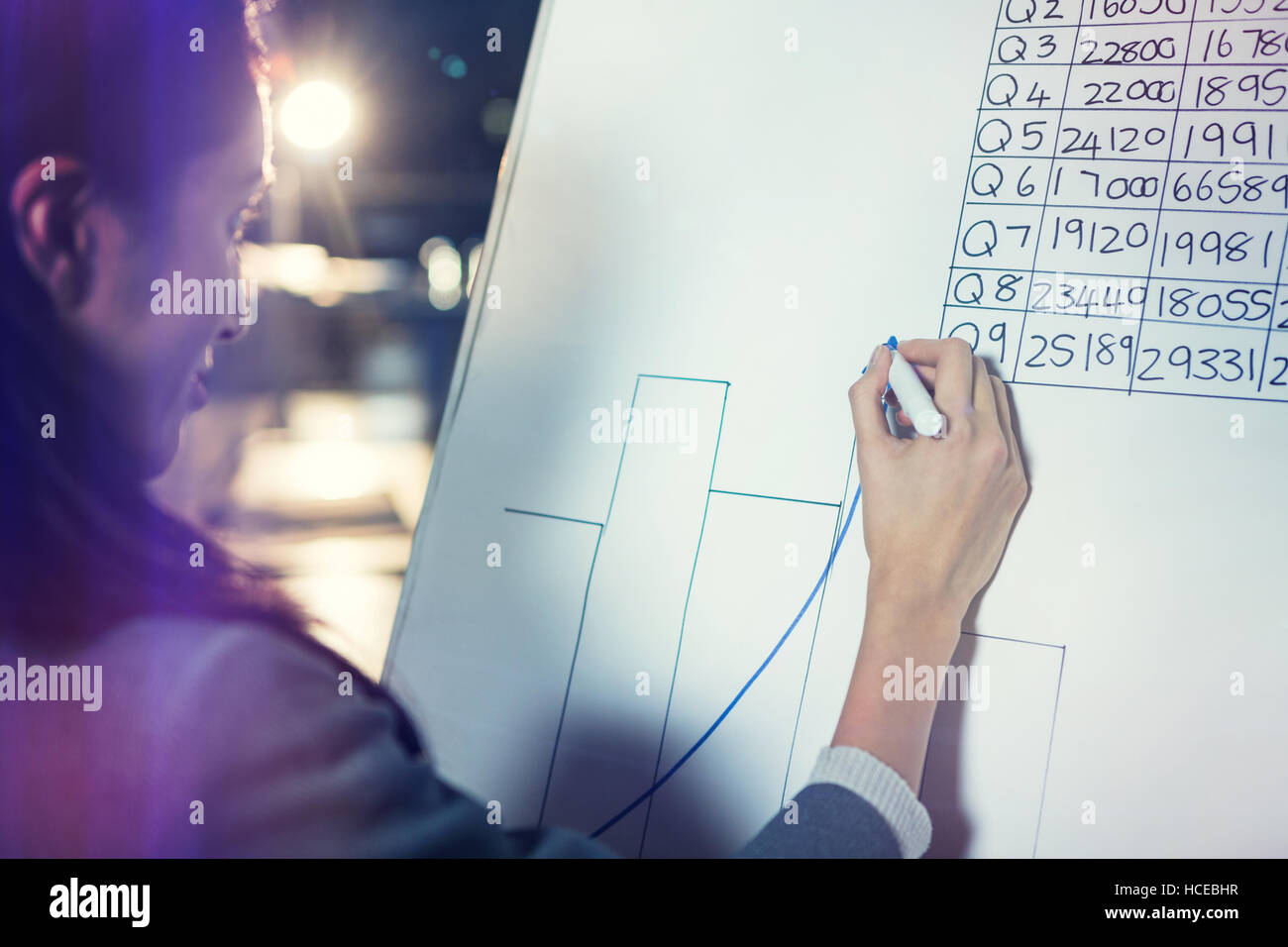 Beautiful businesswoman holding number hi-res stock photography and ...