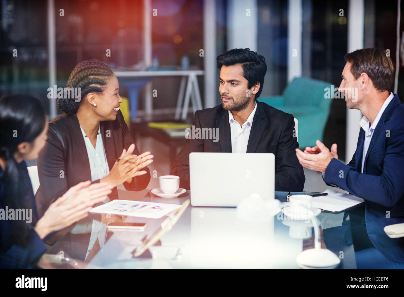 Coworkers formal hi-res stock photography and images - Alamy