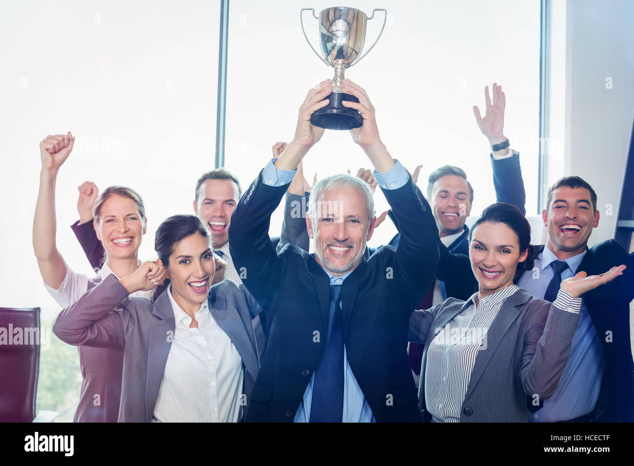 Winning business team hi-res stock photography and images - Alamy
