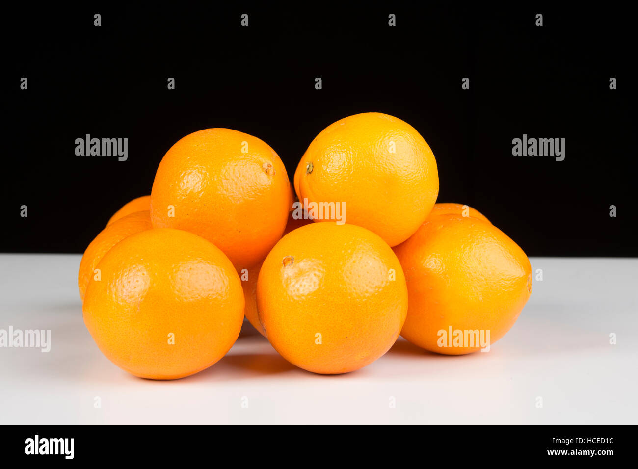Orange fruits on the table Stock Photo - Alamy