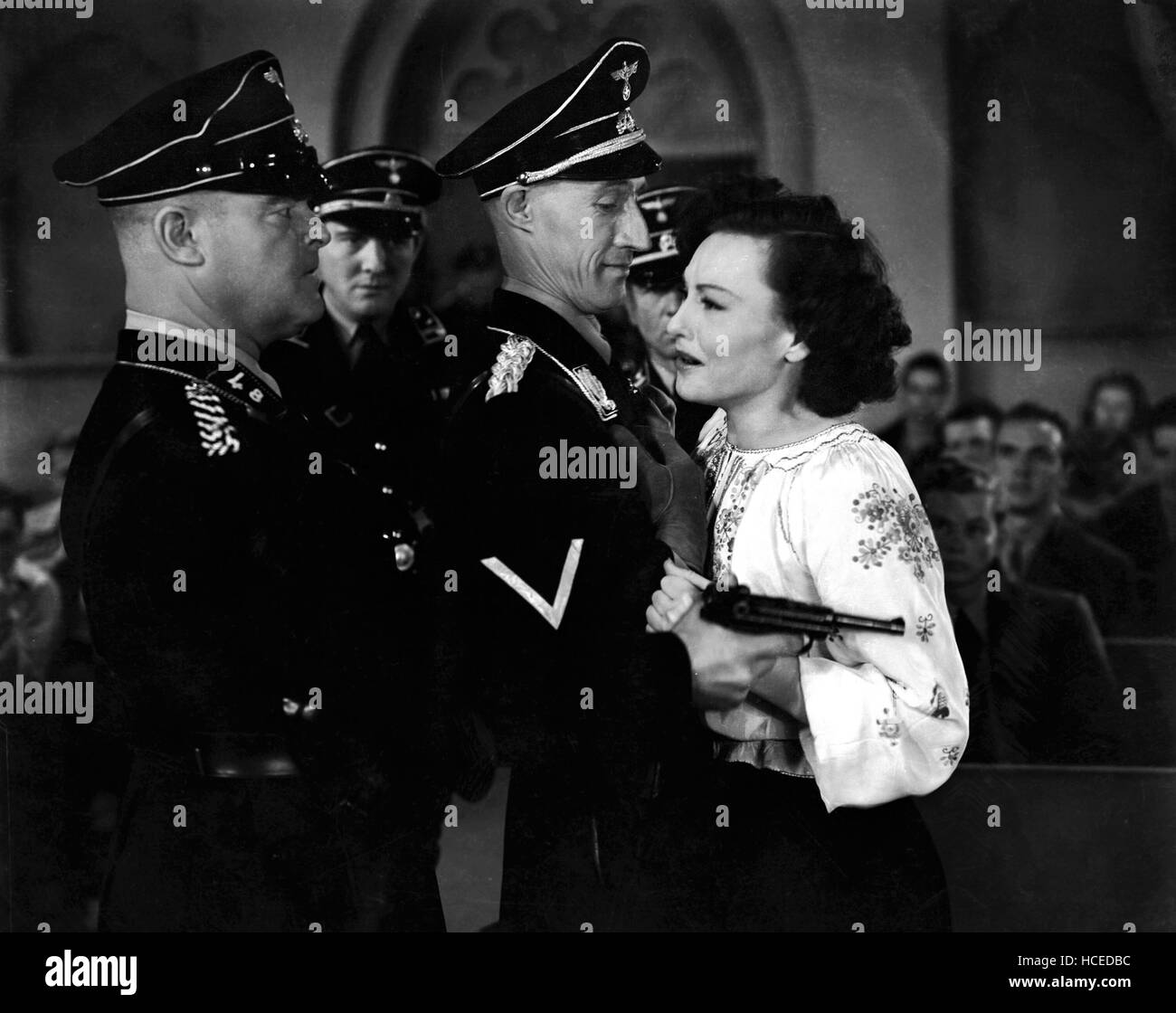 HITLER'S MADMAN, John Carradine, Leatrice Joy Gilbert, 1943 Stock Photo ...