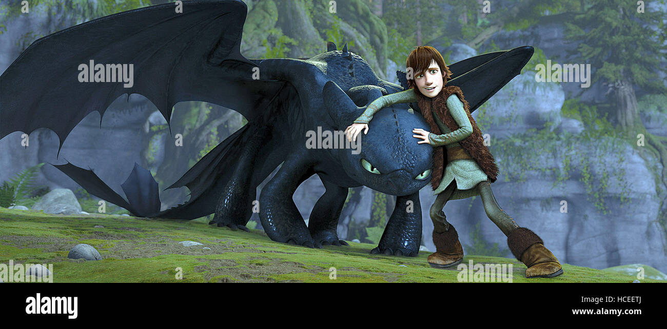 HOW TO TRAIN YOUR DRAGON, Hiccup (right, voice: Jay Baruchel), 2010 ...