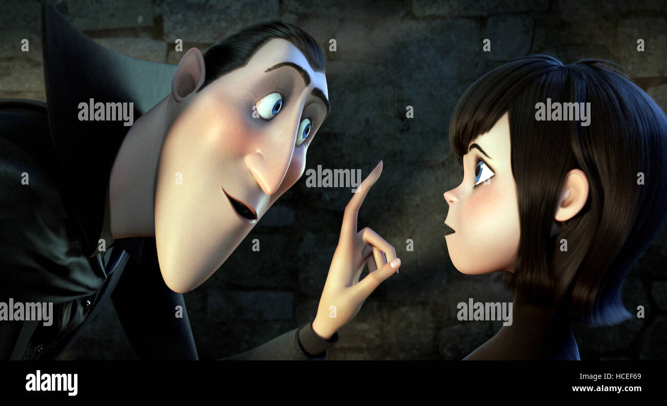 HOTEL TRANSYLVANIA, from left: Dracula (voice: Adam Sandler), Mavis ...