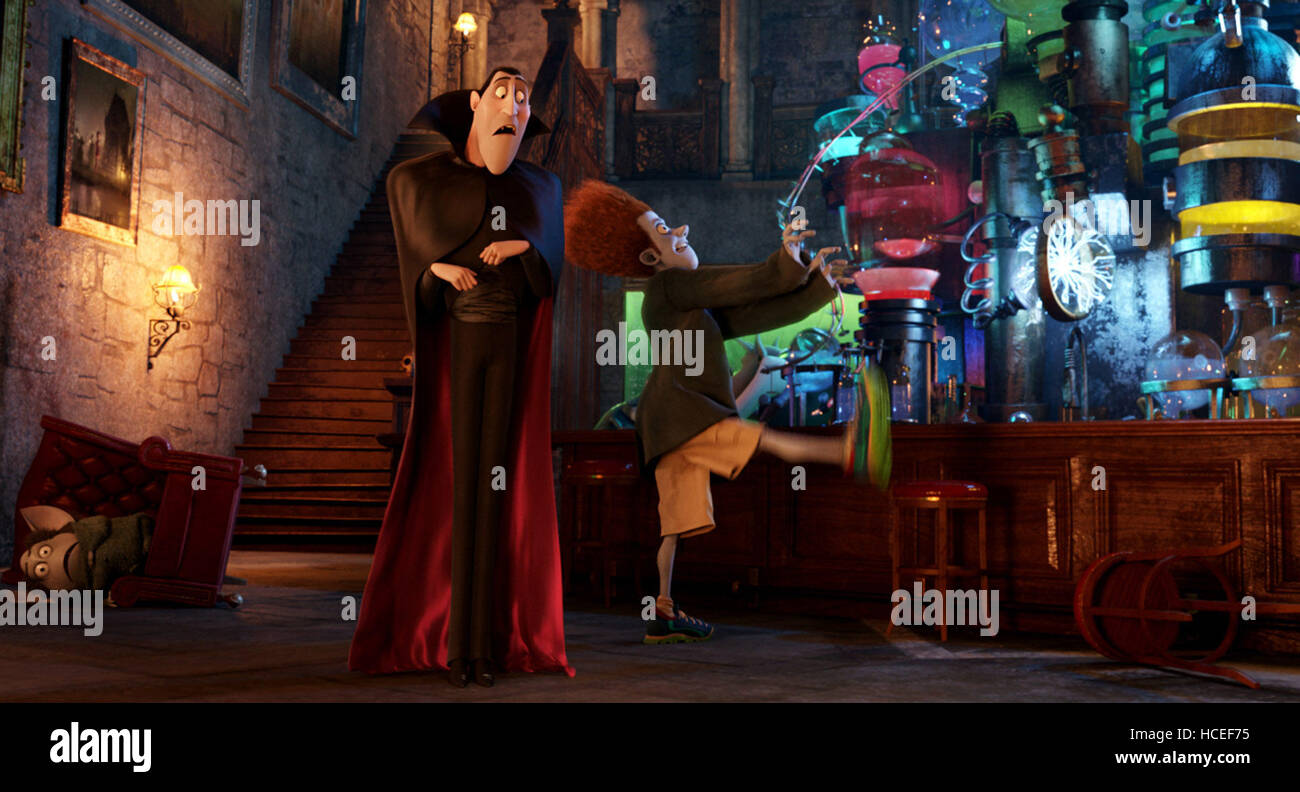 HOTEL TRANSYLVANIA, from left: Dracula (voice: Adam Sandler ...