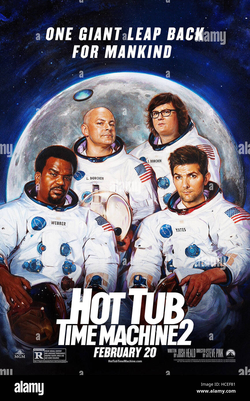 HOT TUB TIME MACHINE 2, US poster, clockwise from top left: Rob Corddry ...