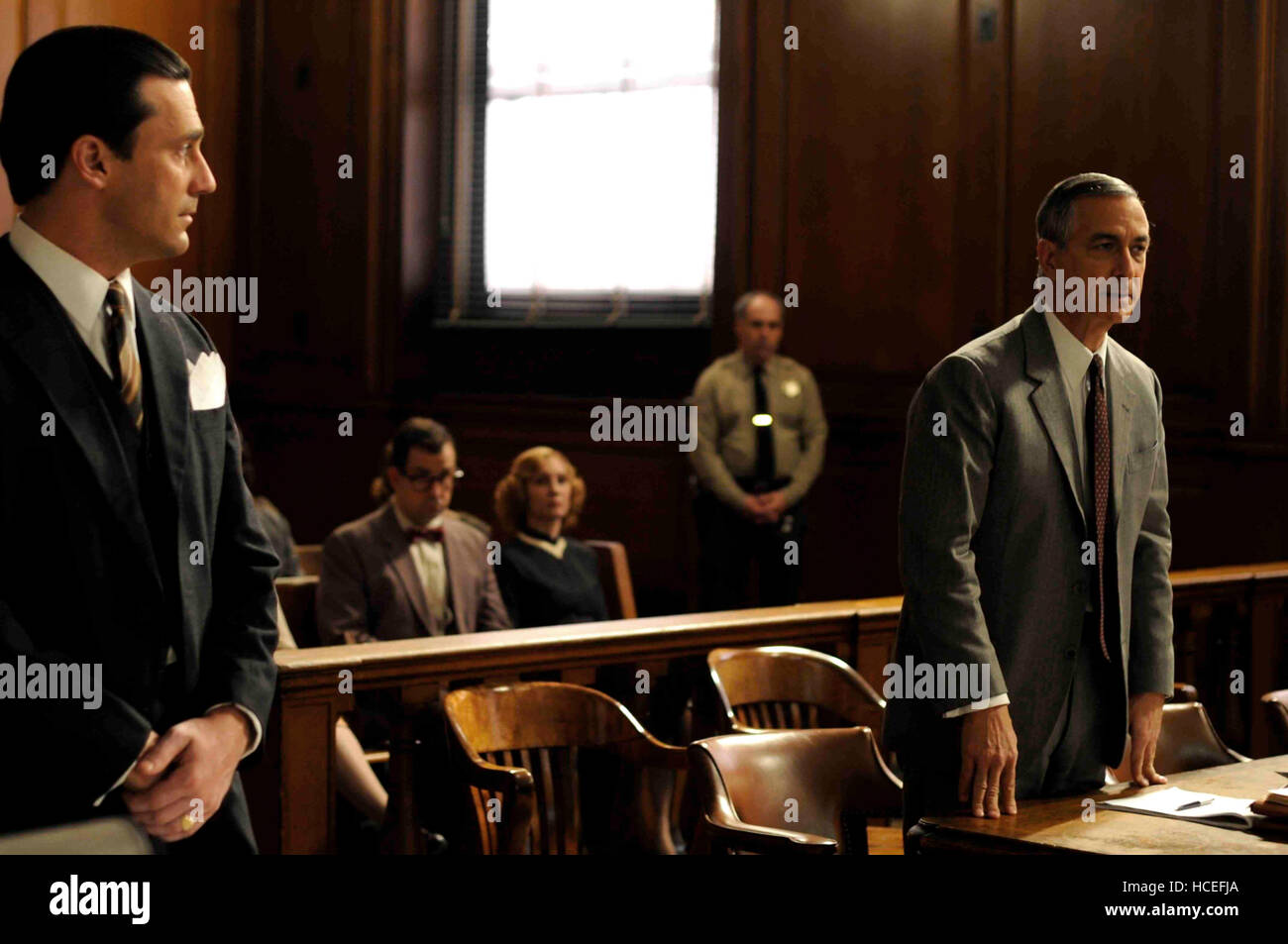 HOWL, from left: Jon Hamm, David Strathairn, 2010. ph: JoJo Whilden ...