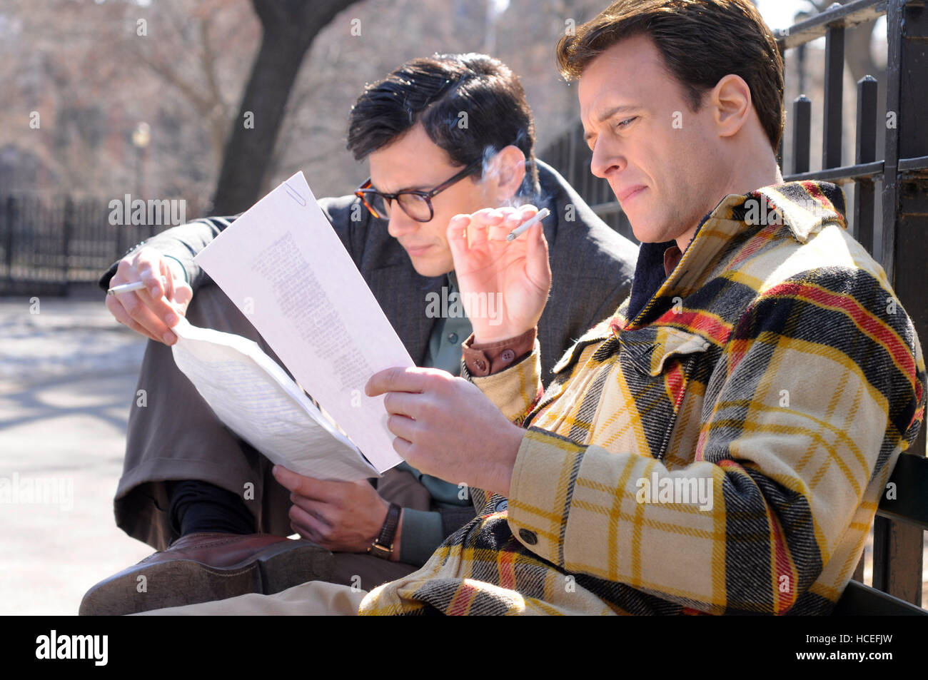 HOWL, from left: James Franco, as Allen Ginsberg, Todd Rotondi, as Jack ...