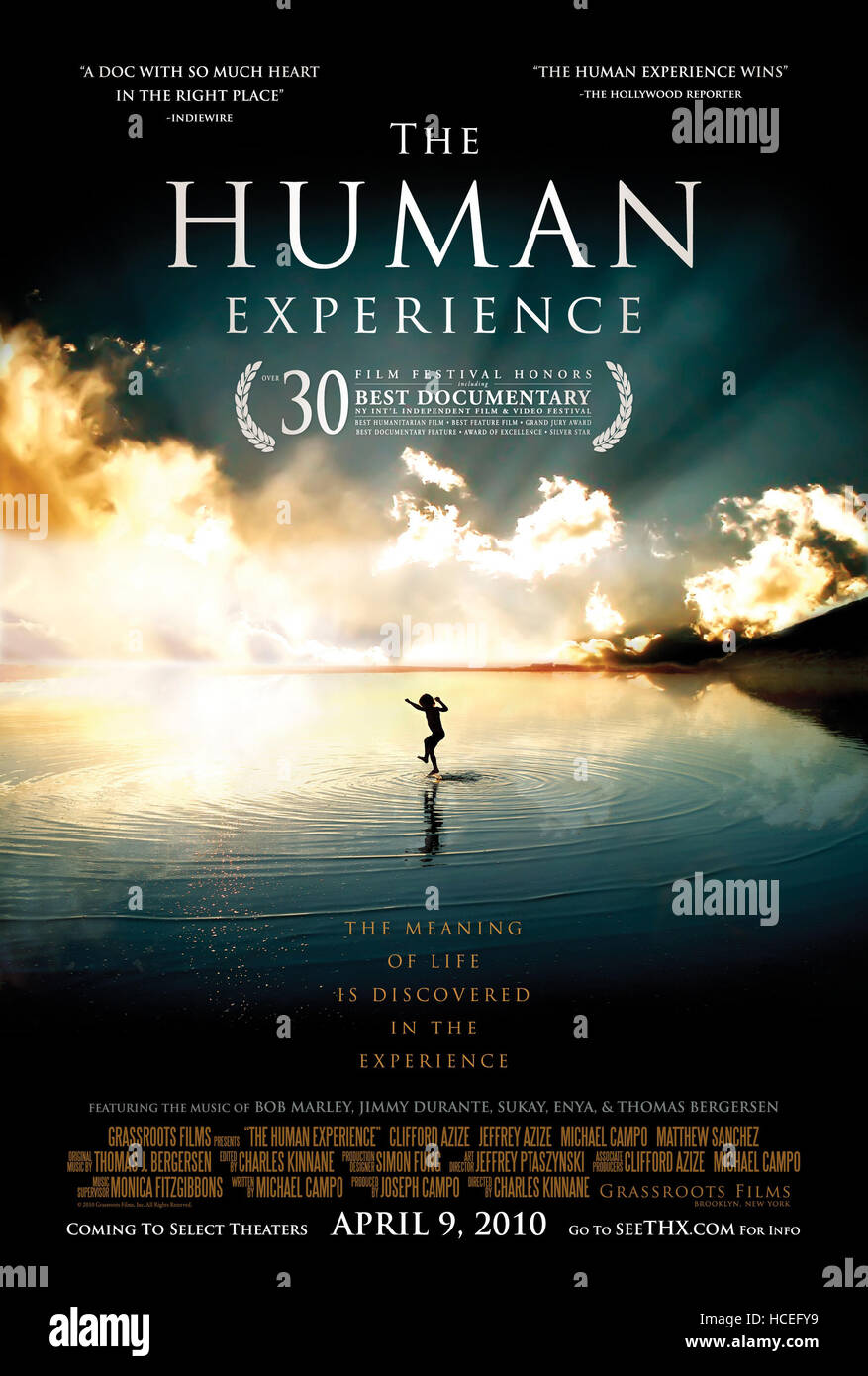 THE HUMAN EXPERIENCE, US poster, 2008. ©Grassroots Films/Courtesy ...