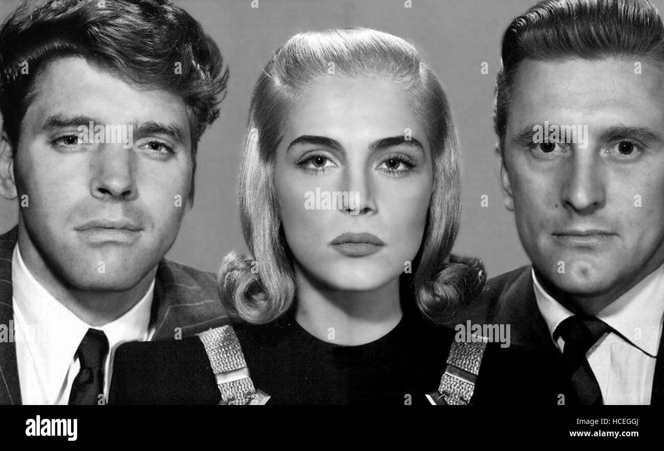 I WALK ALONE, from left: Burt Lancaster, Lizabeth Scott, Kirk Douglas, 1948 Stock Photo - Alamy