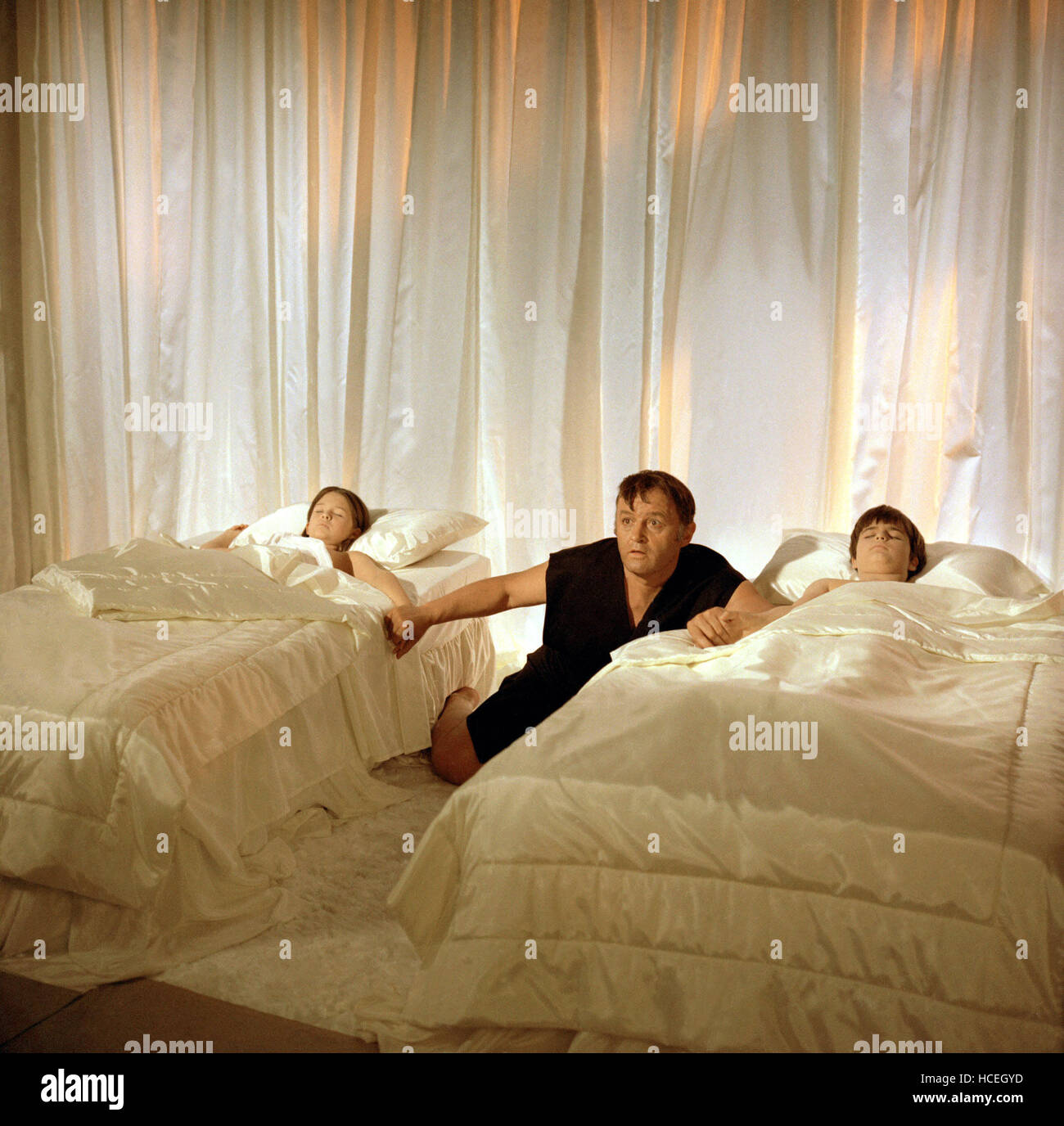 THE ILLUSTRATED MAN, from left: Christine Matchett, Rod Steiger, Tim ...