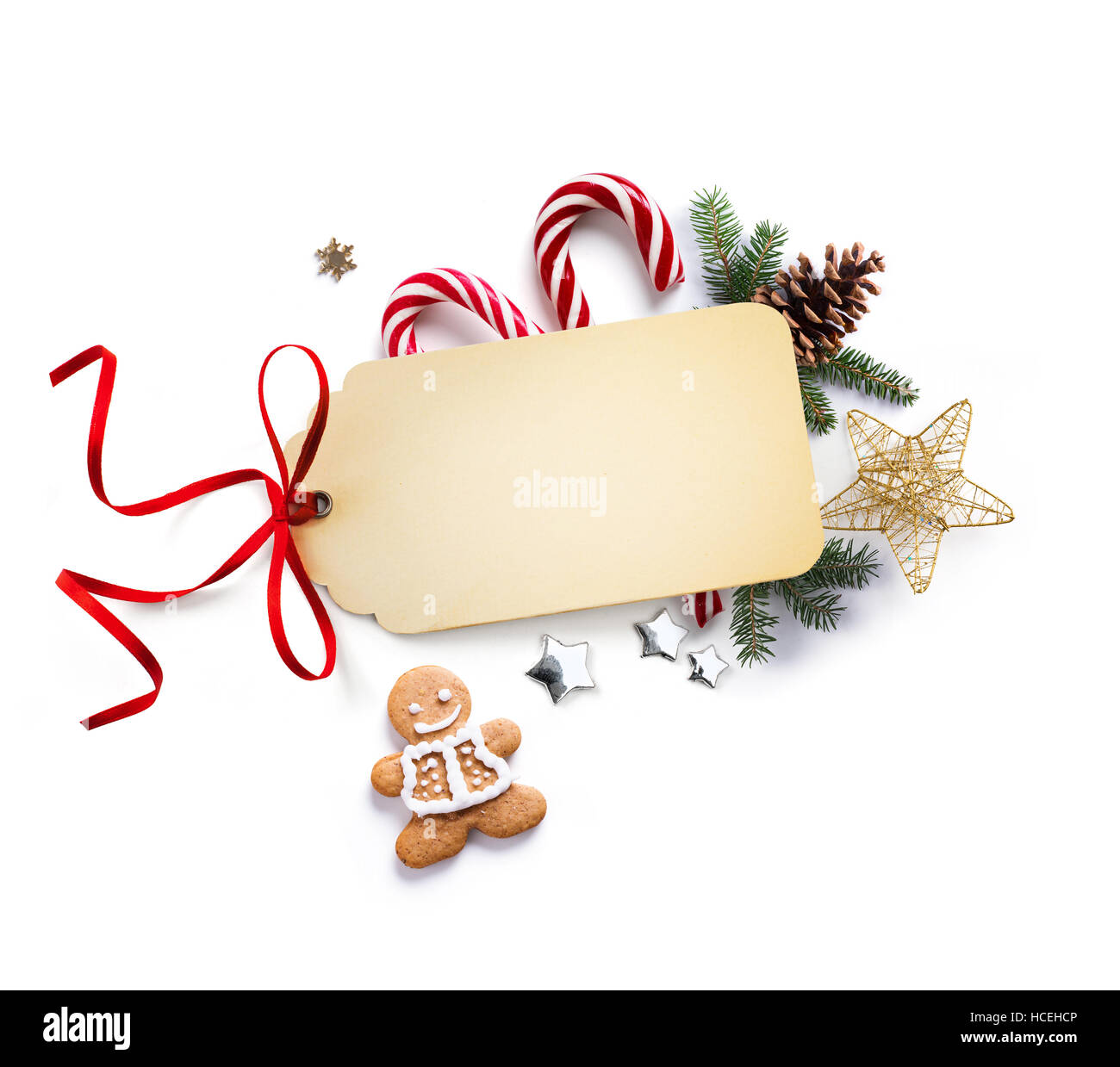 Fir tree branches candy Cut Out Stock Images & Pictures - Alamy