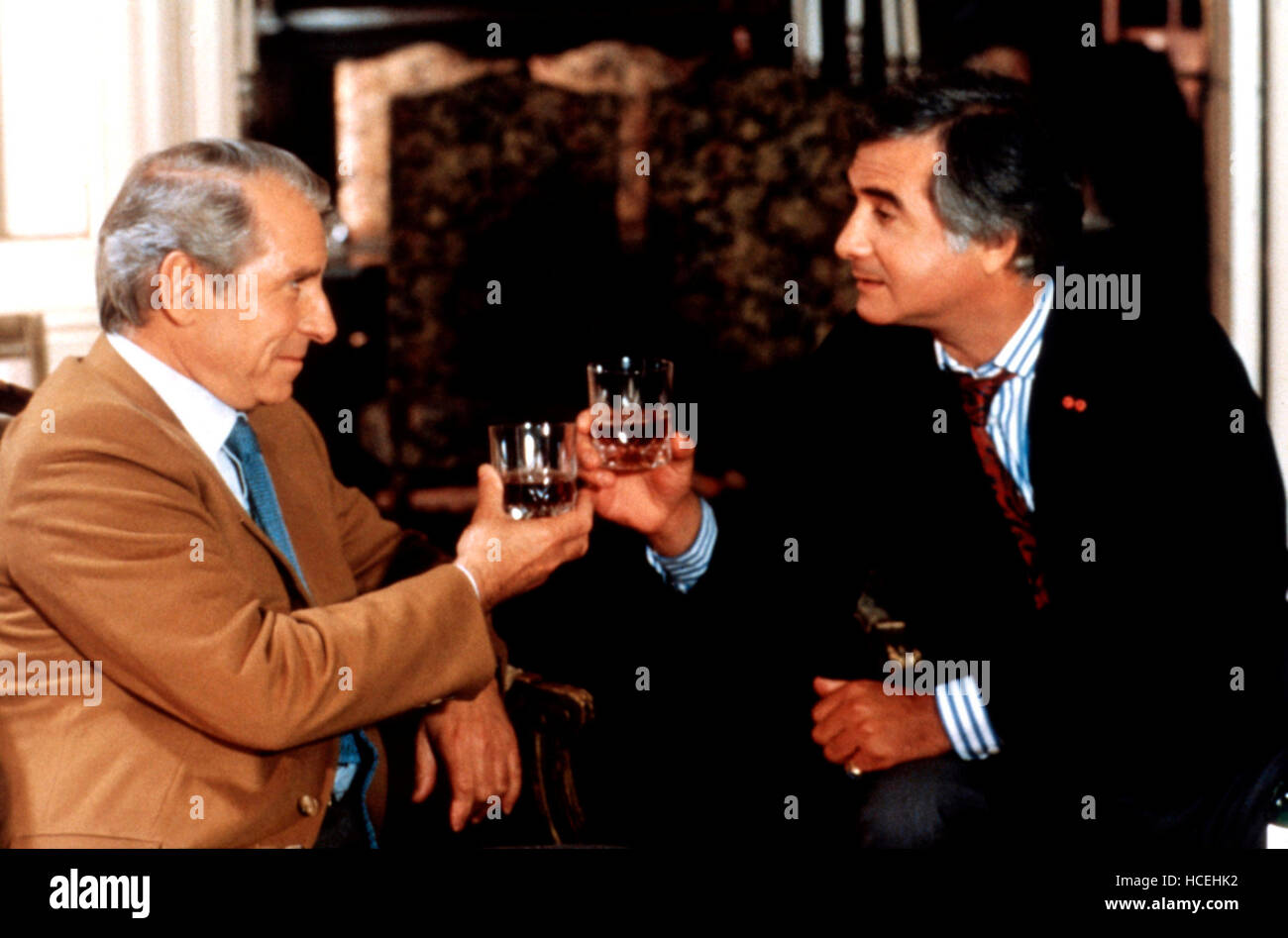 INSPECTEUR LAVARDIN, from left: Jean Poiret, Jean-Claude Brialy, 1986 ...