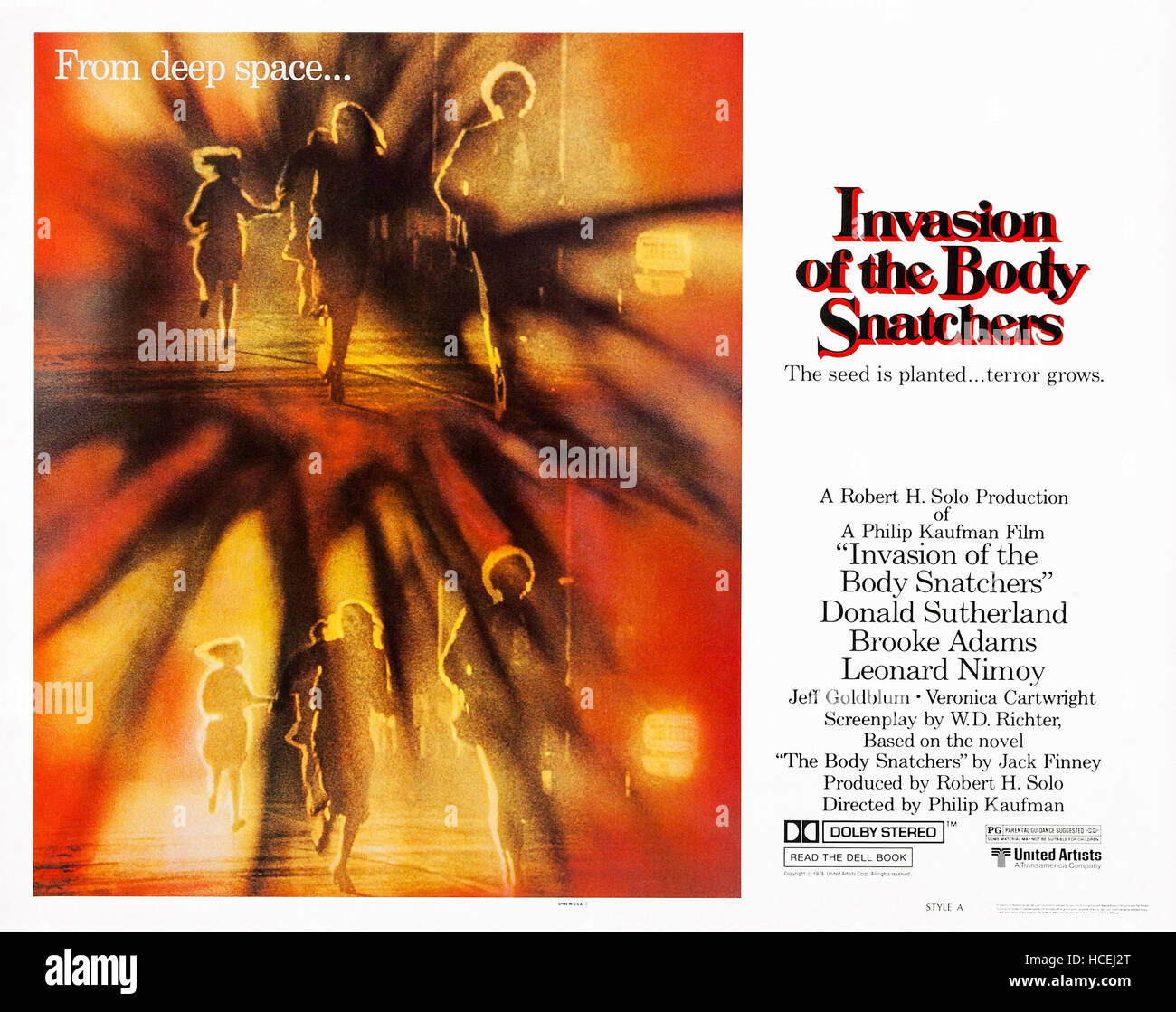 INVASION OF THE BODY SNATCHERS, poster art, 1978. © United Artists ...