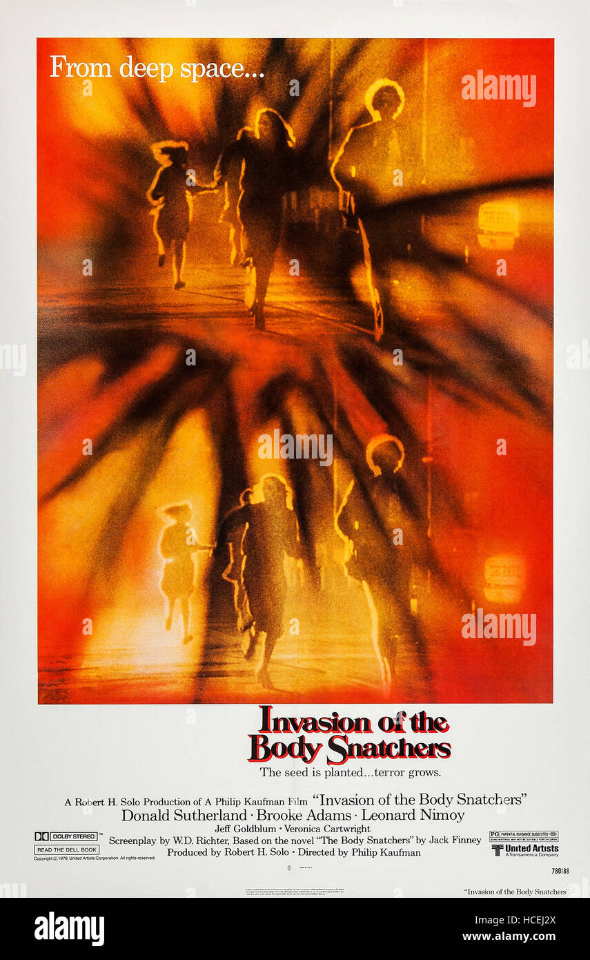 INVASION OF THE BODY SNATCHERS, US poster, 1978, © United Artists ...