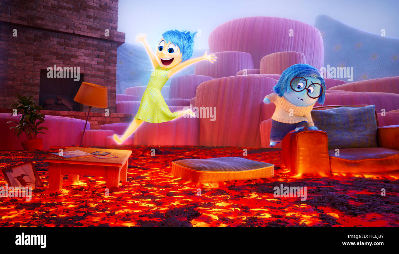 INSIDE OUT, from left: Joy (voice: Amy Poehler), Sadness (voice ...