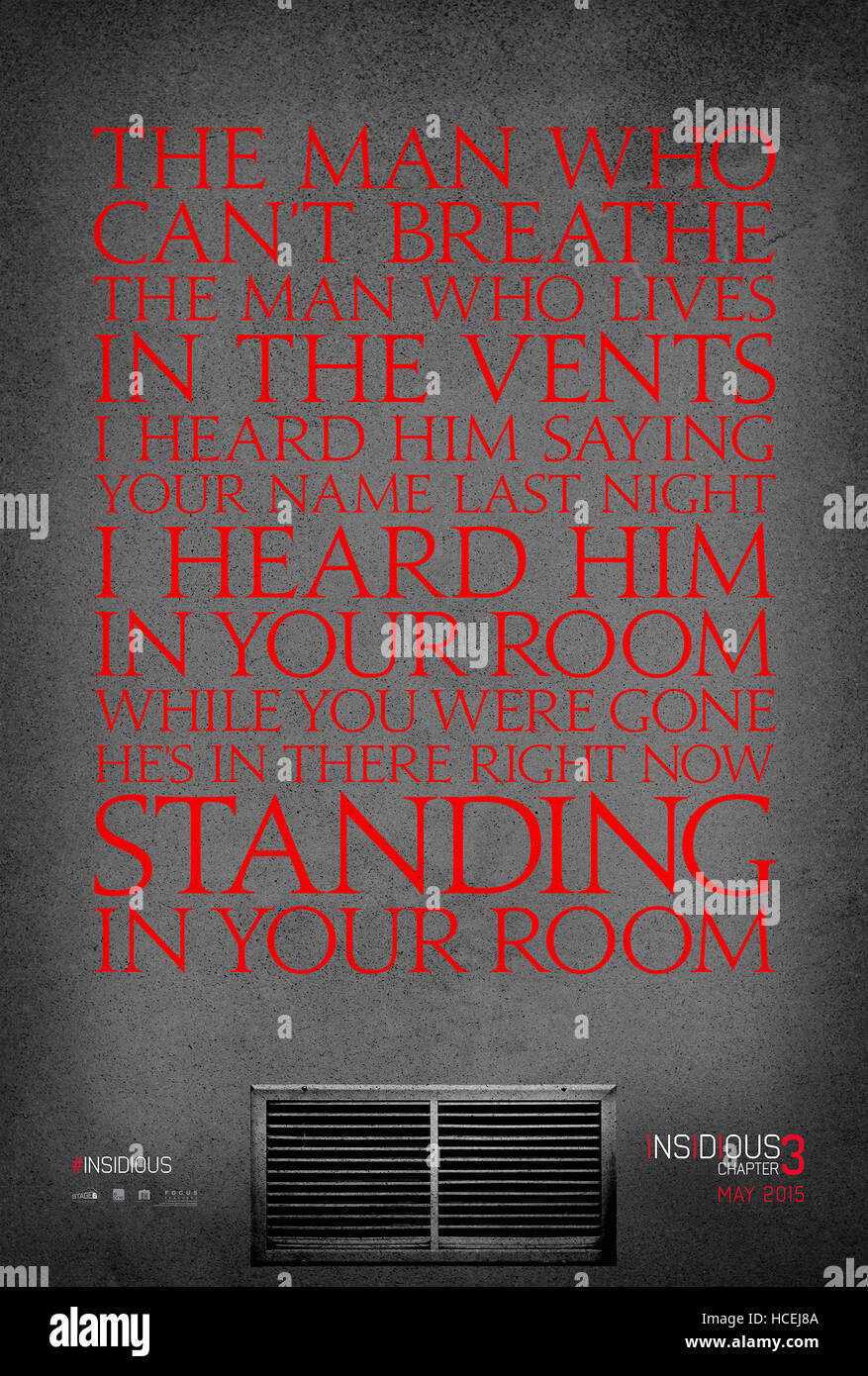 INSIDIOUS: CHAPTER 3, US poster art, 2015. ©Focus Features/courtesy ...