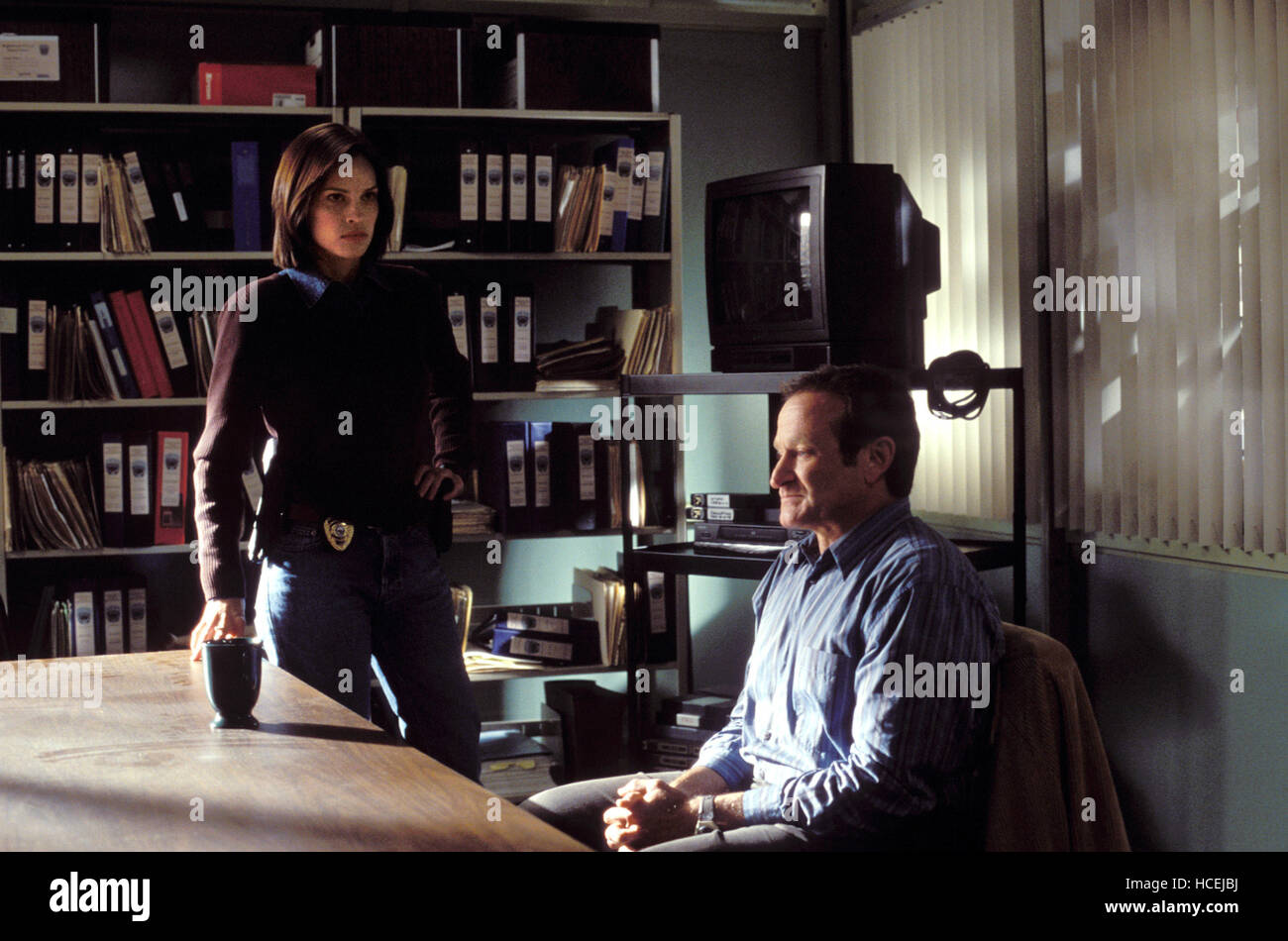 INSOMNIA, Hilary Swank, Robin Williams, 2002 (c) Warner Brothers ...