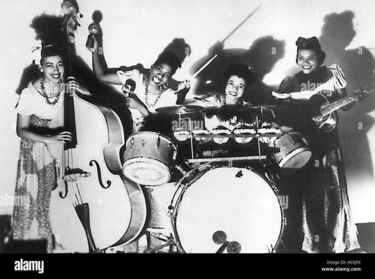 INTERNATIONAL SWEETHEARTS OF RHYTHM, the rhythm section of the 1940s ...