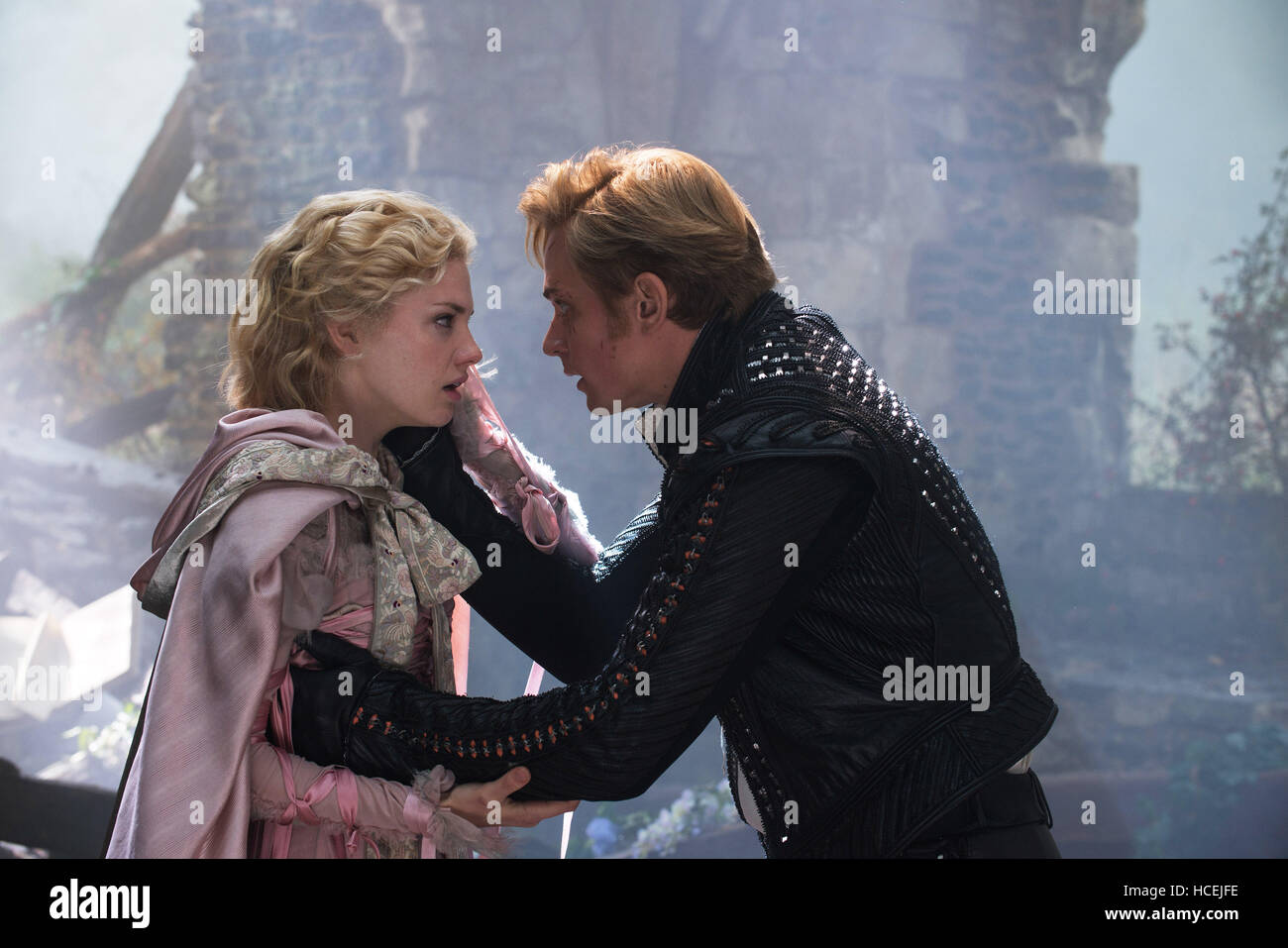 INTO THE WOODS, from left: Mackenzie Mauzy, Billy Magnussen, 2014. ph ...