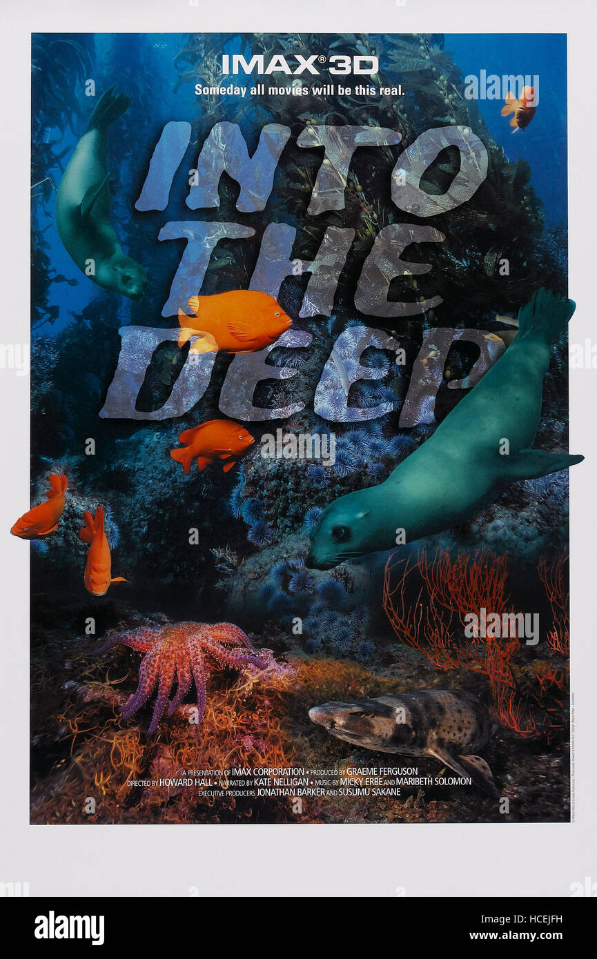 INTO THE DEEP, US poster art, 1994. ©IMAX/courtesy Everett Collection ...