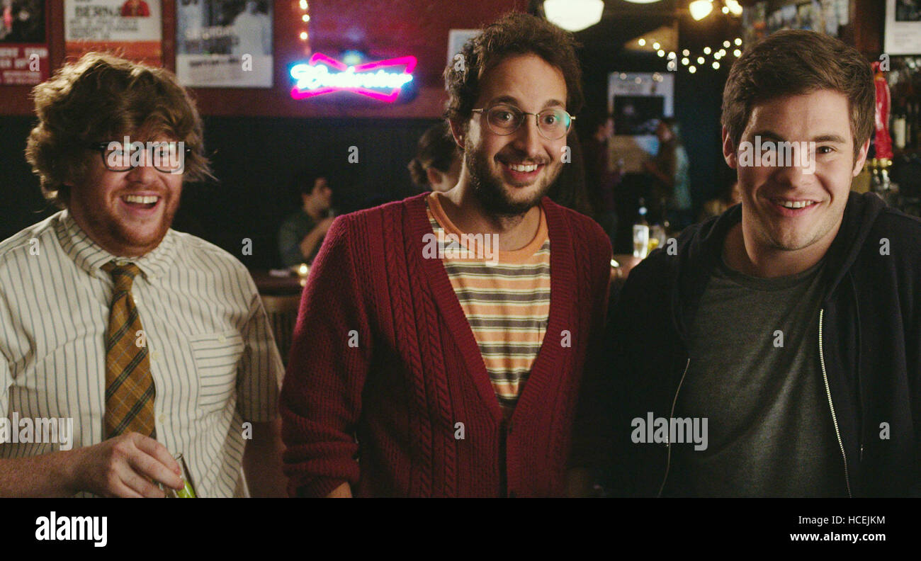 THE INTERN, from left: Zack Pearlman, Jason Orley, Adam Devine, 2015 ...