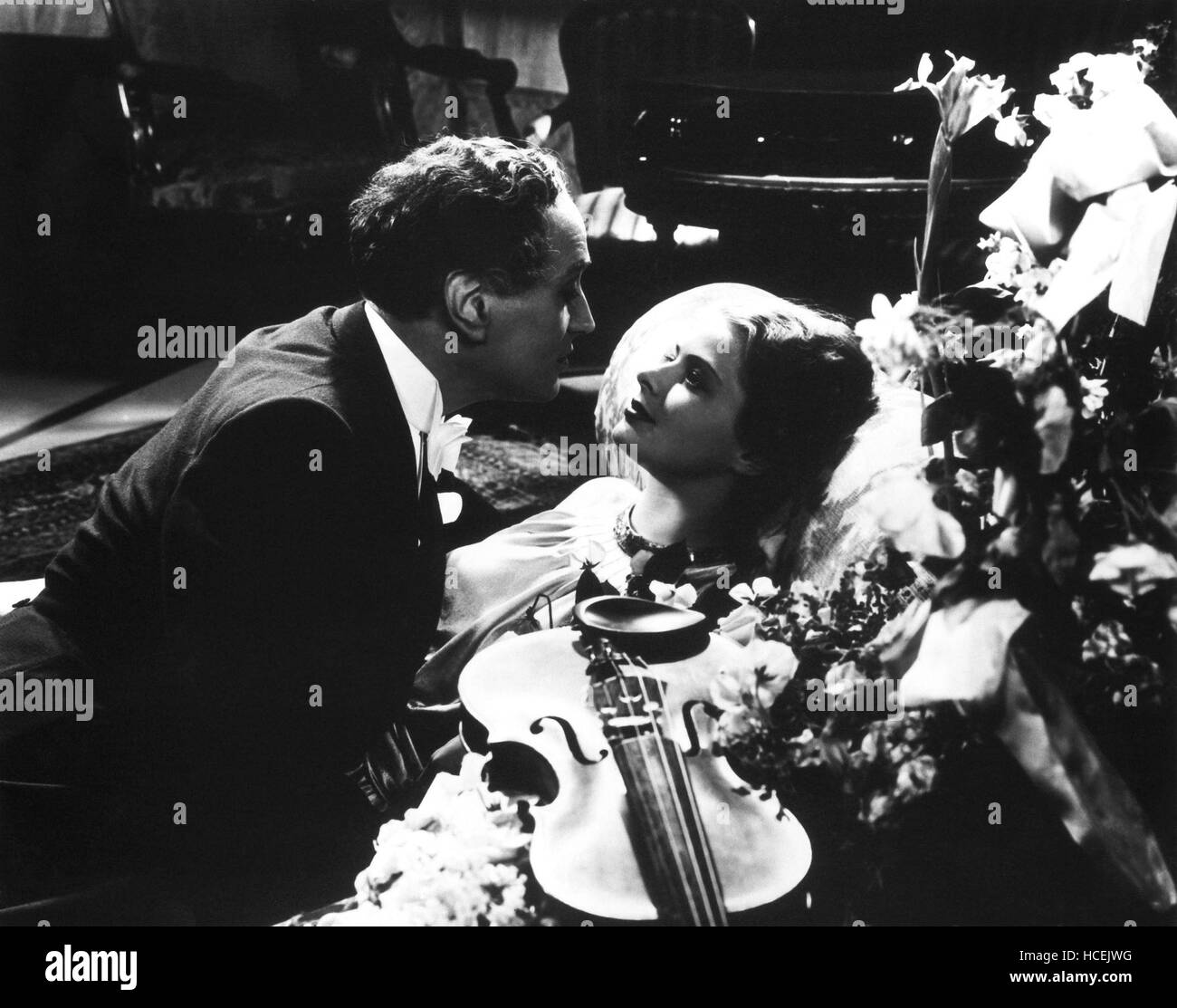 INTERMEZZO, from left: Gosta Ekman, Ingrid Bergman, 1936 Stock Photo ...