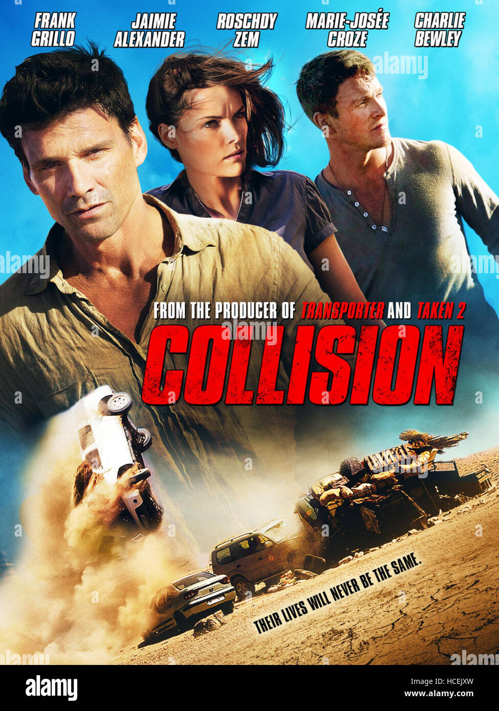 COLLISION, (aka INTERSECTIONS), poster art, from left: Frank Grillo, Jaimie Alexander, Charlie ...