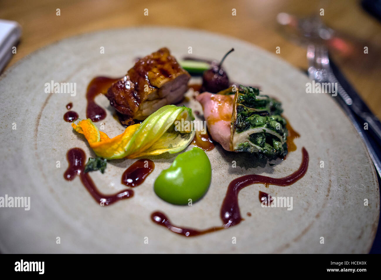 Fine dining starter hi-res stock photography and images - Alamy