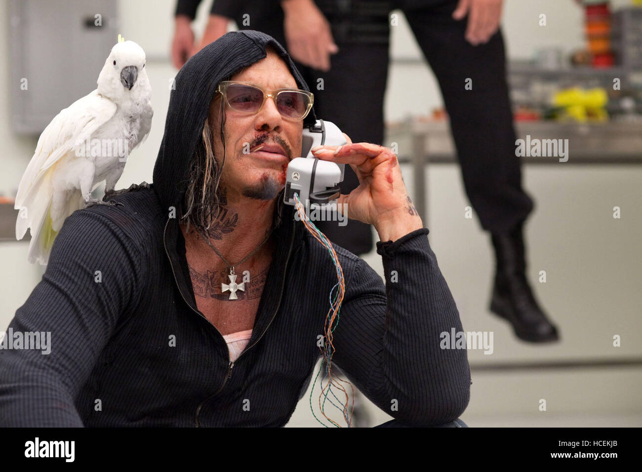 IRON MAN 2, Mickey Rourke, 2010. ©Paramount/courtesy Everett Collection ...