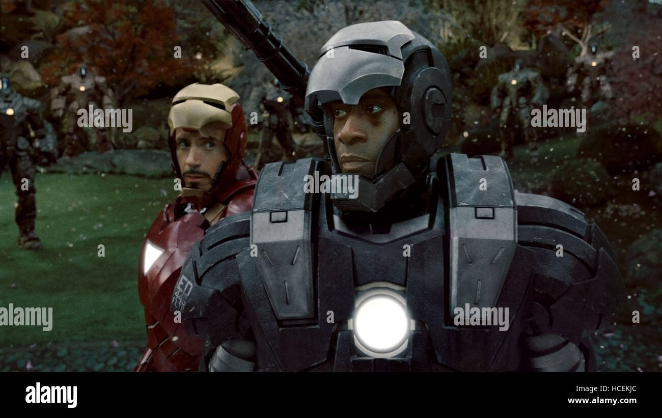 IRON MAN 2, from left: Robert Downey Jr., Don Cheadle, 2010. ©Paramount ...