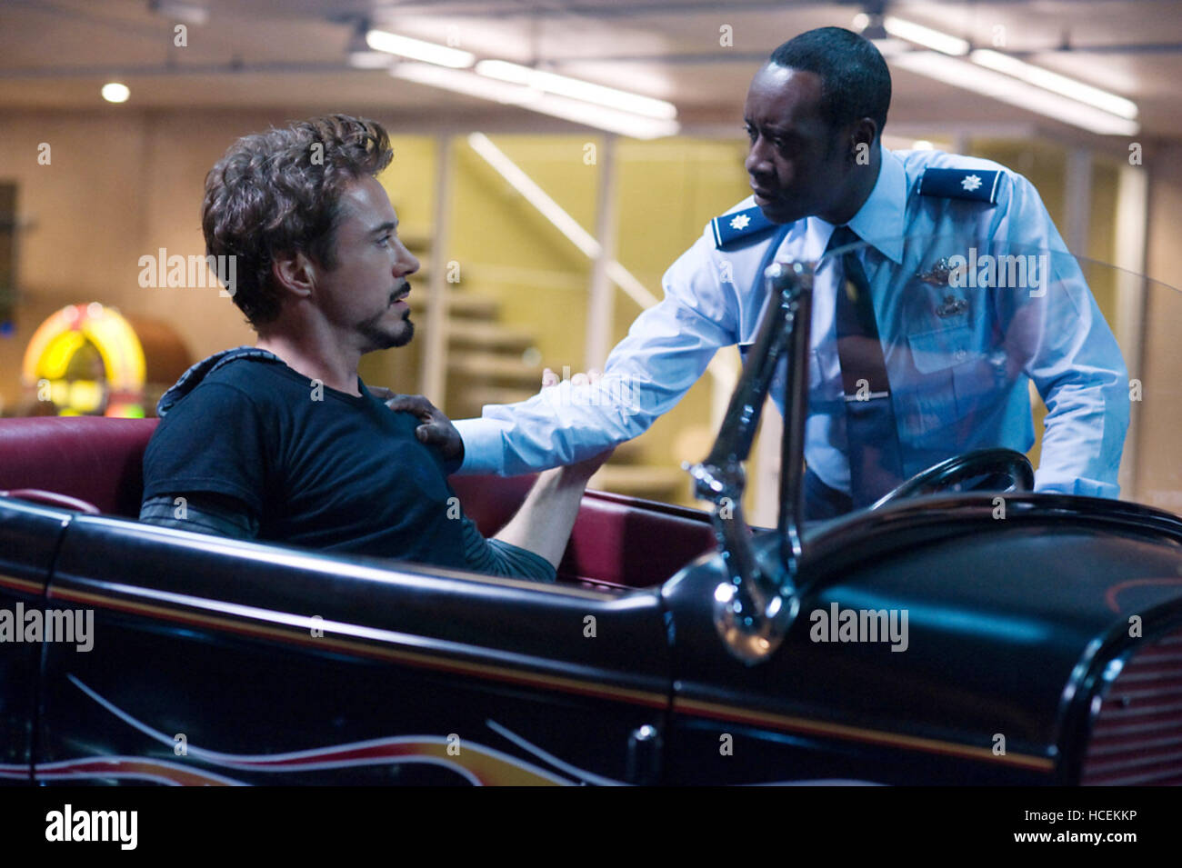IRON MAN 2, from left: Robert Downey Jr., Don Cheadle, 2010. ©Paramount ...