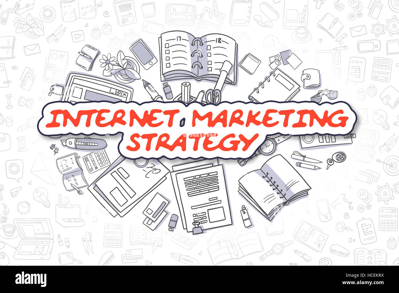 Internet Marketing Strategy - Business Concept Stock Photo - Alamy
