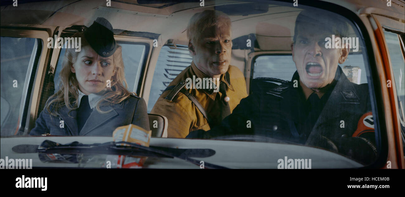 IRON SKY, from left: Julia Dietze, Christopher Kirby, Gotz Otto, 2012 ...