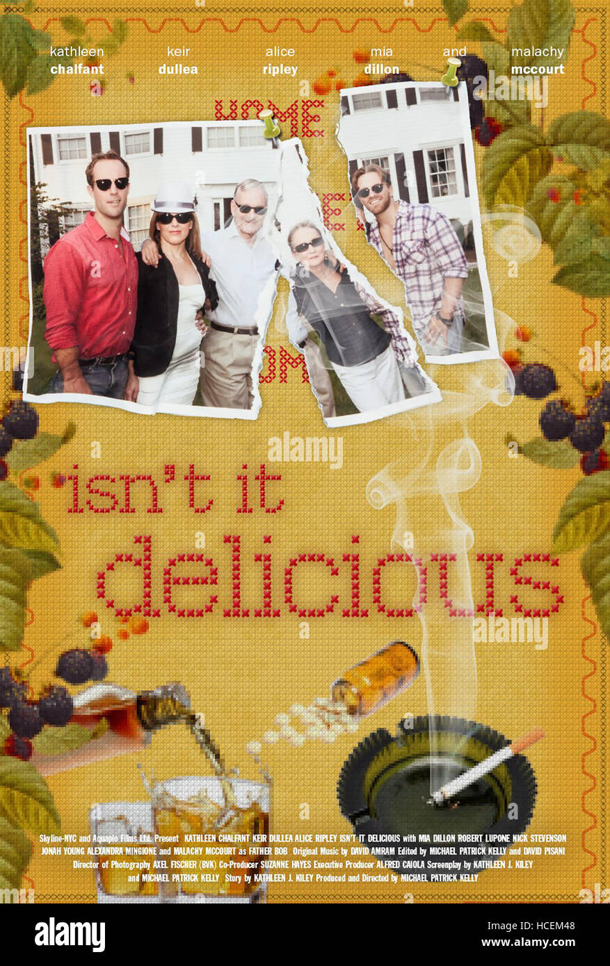 ISN'T IT DELICIOUS, US poster art, from left: Nick Stevenson, Alice ...