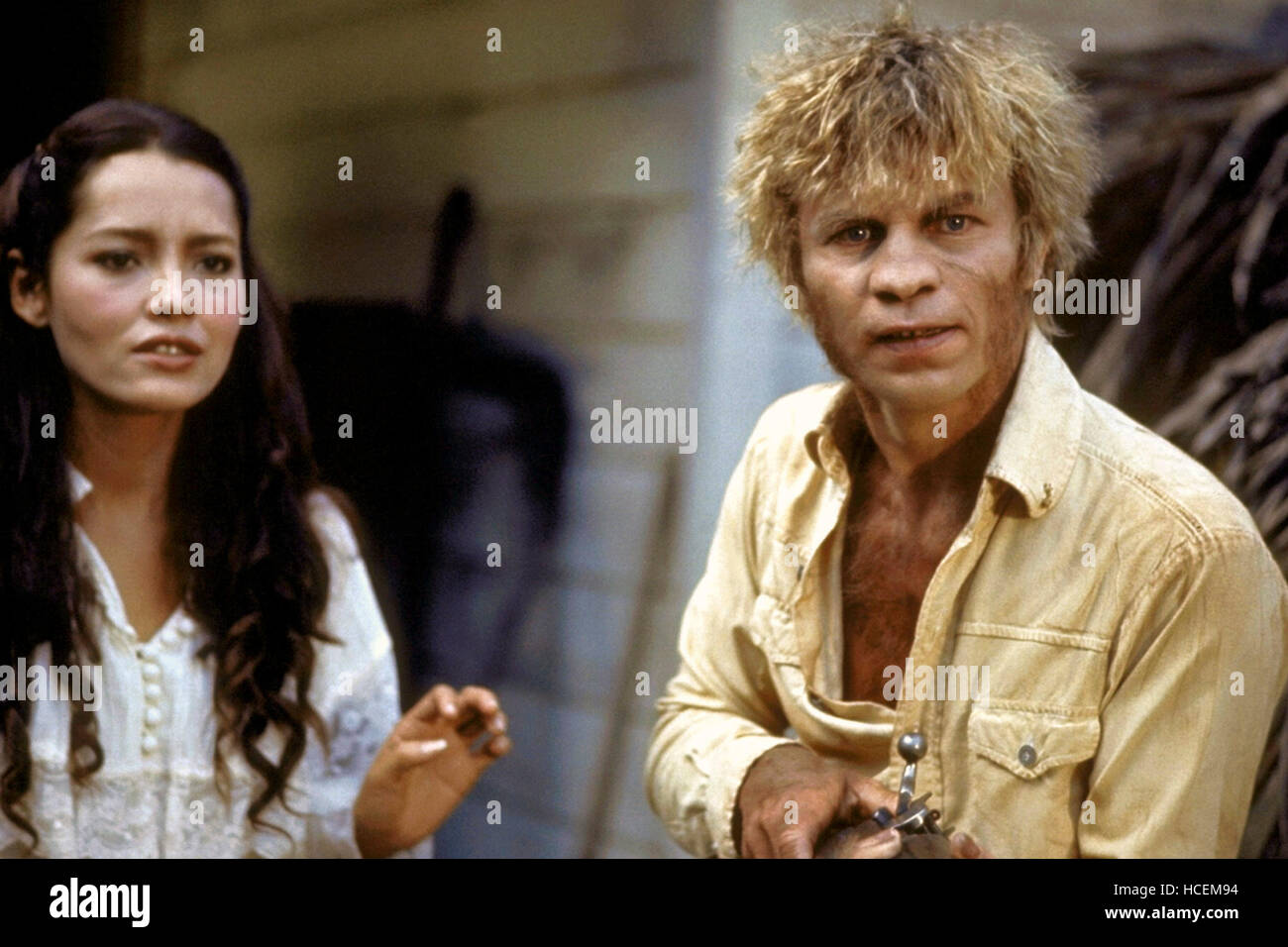 THE ISLAND OF DR. MOREAU, Barbara Carrera, Michael York, 1977 Stock ...