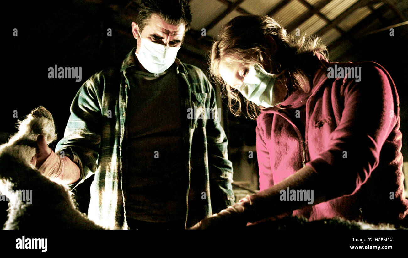 ISOLATION, John Lynch, Essie Davis (dissecting a deformed calf), 2005 ...