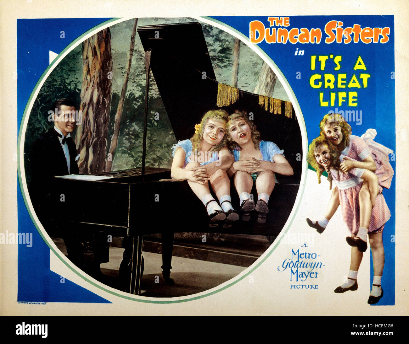 IT'S A GREAT LIFE, lobbycard, Lawrence Gray, Vivian Duncan, Rosetta ...