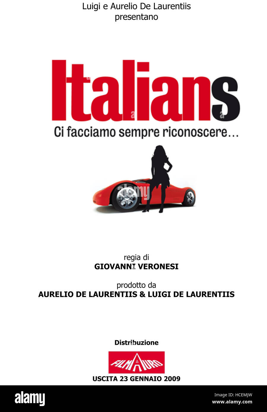 ITALIANS, Italian poster art, 2009. ©Filmauro Distribuzione/Courtesy ...