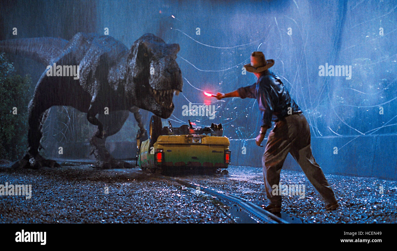 JURASSIC PARK, 1993. ©Universal/courtesy Everett Collection Stock Photo ...