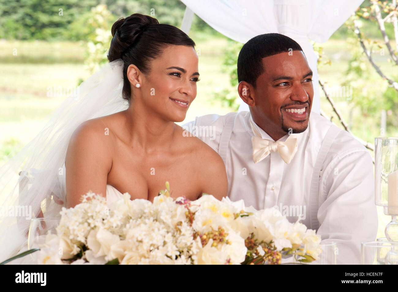 JUMPING THE BROOM, from left: Paula Patton, Laz Alonso, 2011. Ph ...