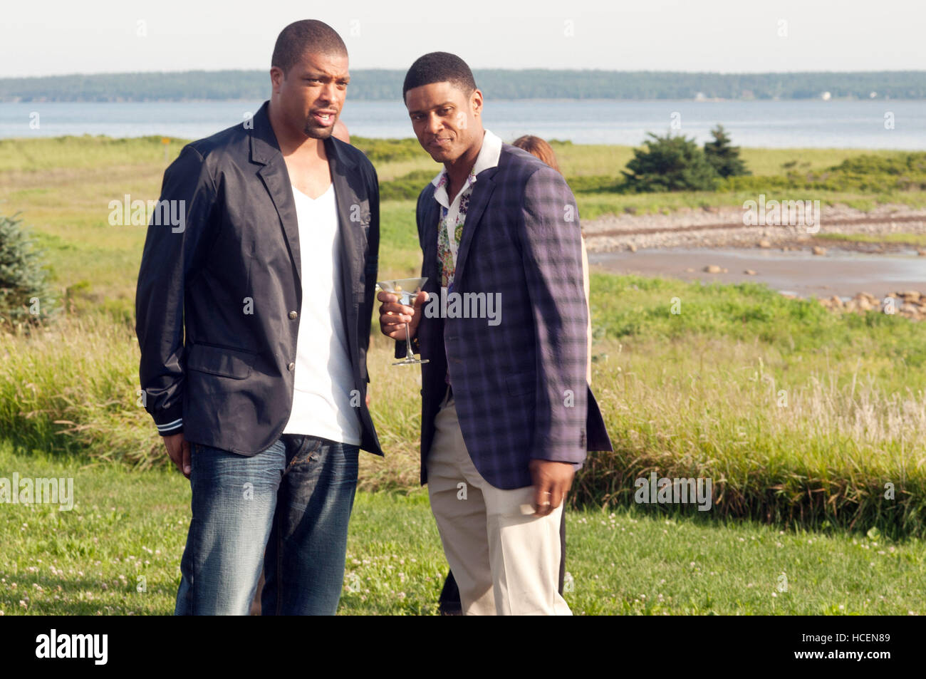 JUMPING THE BROOM, from left: DeRay Davis, Pooch Hall, 2011. Ph ...