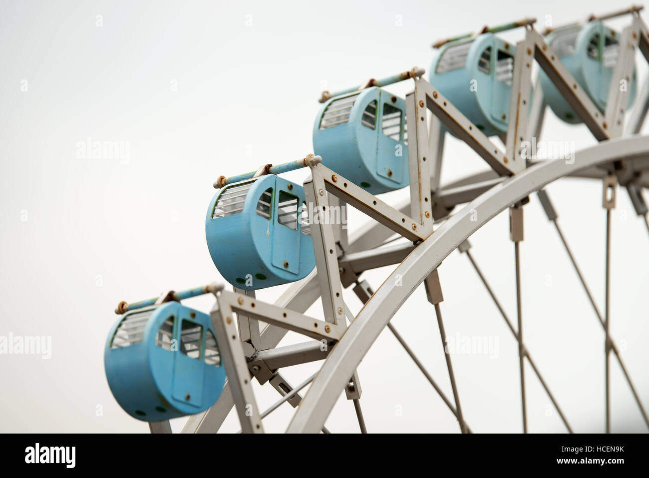 Ferris wheels miniatures Stock Photo - Alamy